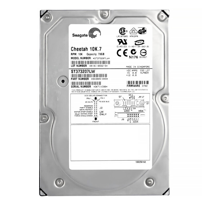 Жесткий диск Seagate ST373207LW 73,4Gb U320SCSI 3.5" HDD