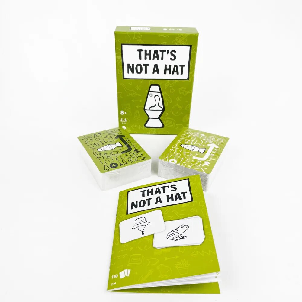 Игра настольная That's Not a Hat коммуникальная забава для вечеринки семейного уикенда или оригинального подарка Проверка