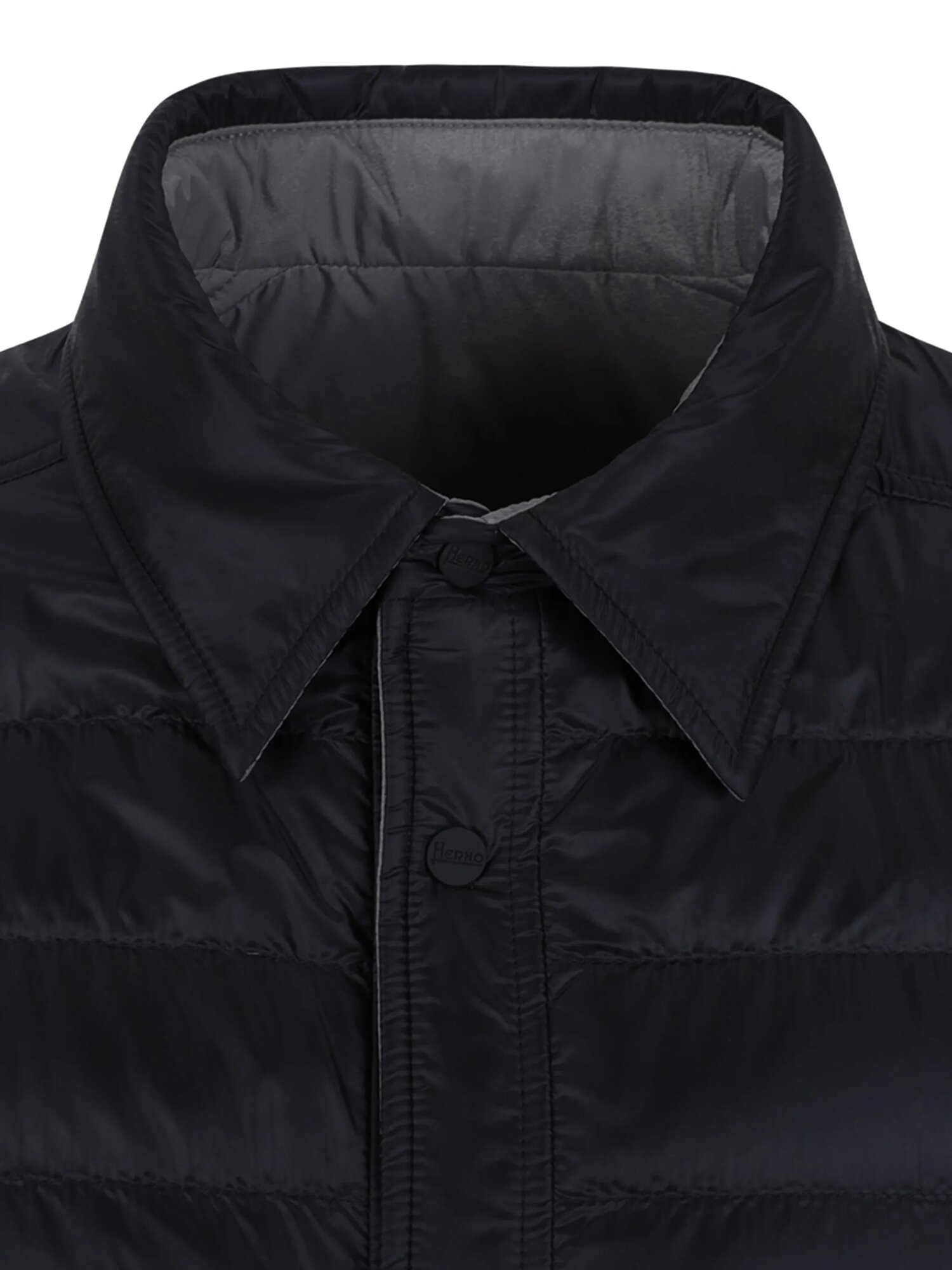 Куртка Herno Quilted jacket, размер 48, black/black — фото 1