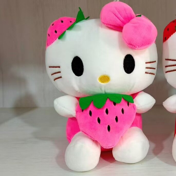 Новая плюшевая игрушка-котик 8inch KT, милая мягкая игрушка-котик, кукла для автомата с игрушками, игрушка для свадебного торжества.