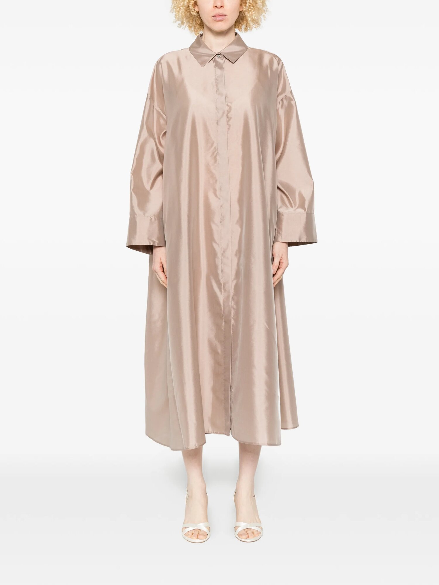 Платье Max Mara Manna collared dress, размер 42, разноцветный — фото 1