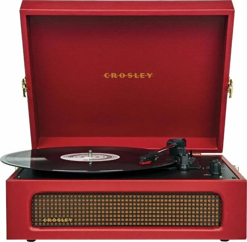 Виниловый проигрыватель Crosley Voyager, красный