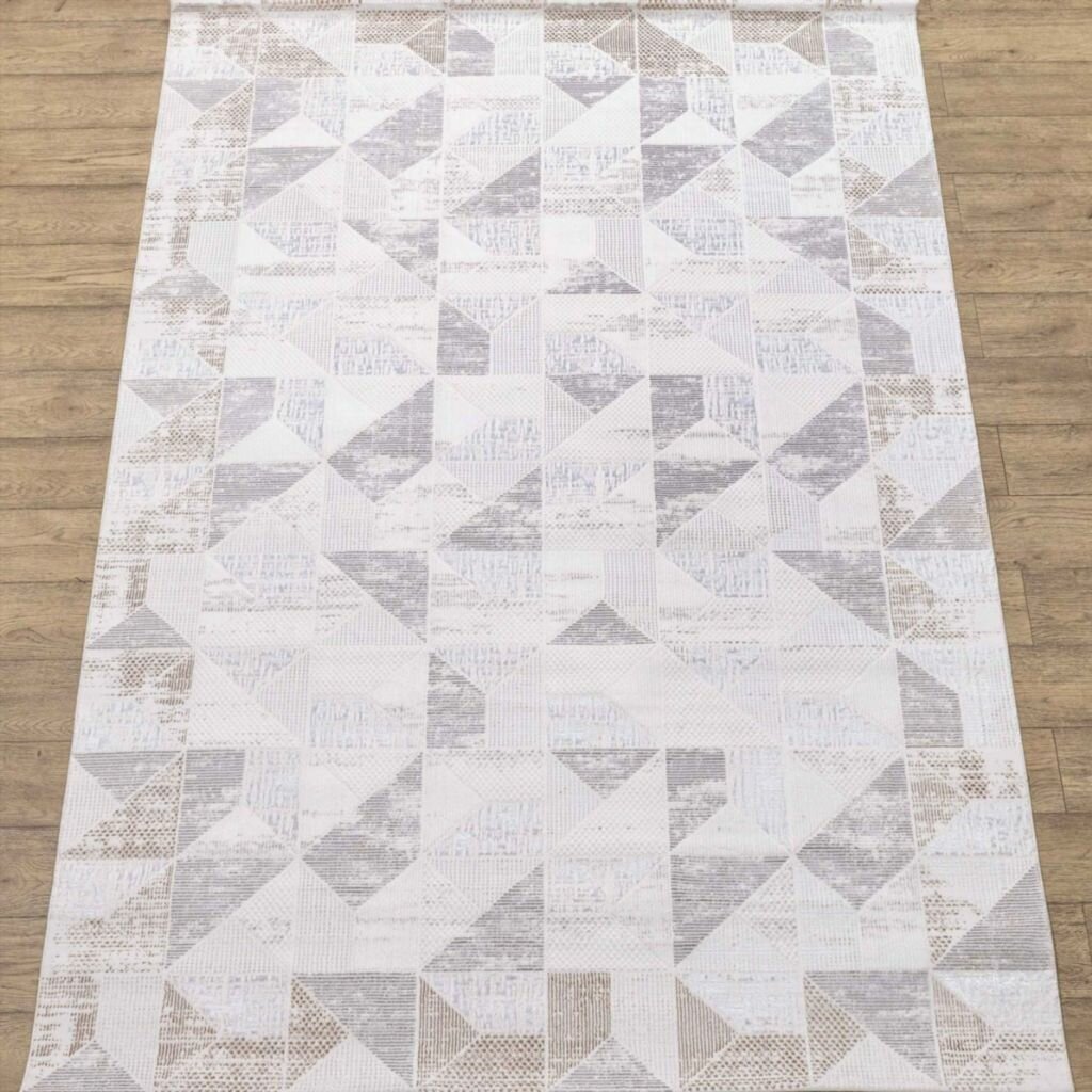 Ковер Турецкий Avella дизайн A5862A цвет CREAM / L.GREY 2.4x3.4м