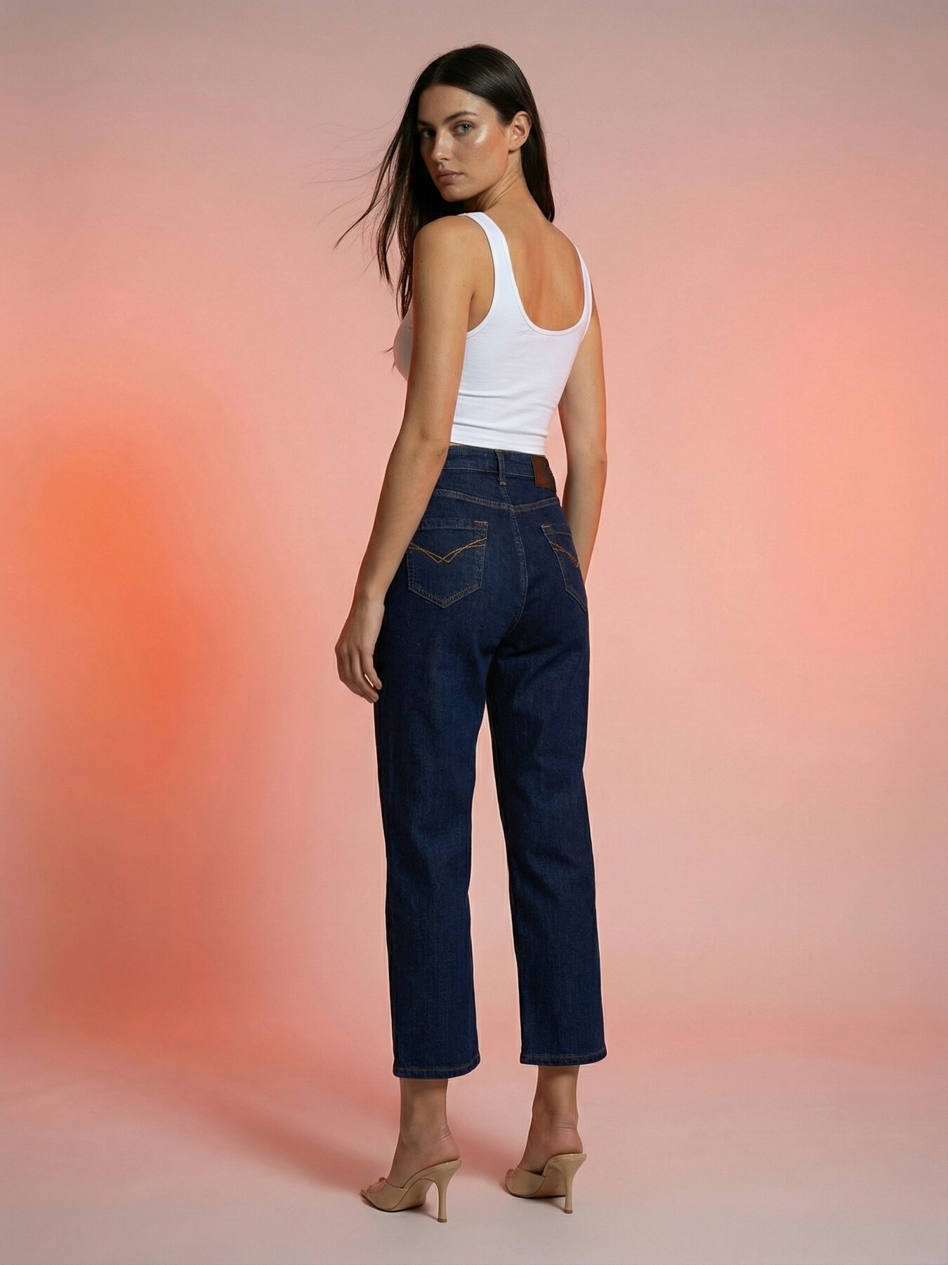 Джинсы Alessandro Manzoni Jeans, размер 40, темно-синий — фото 1