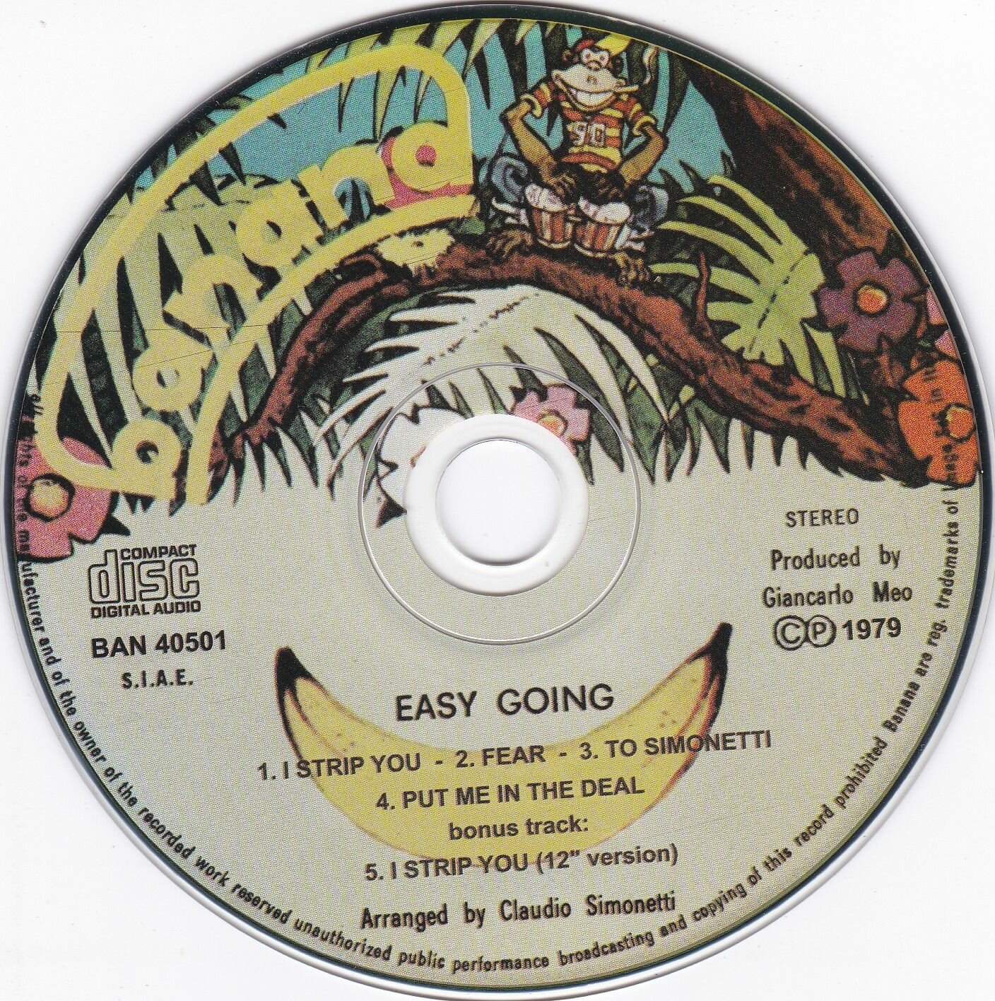 Easy Going - Fear, 2021, 4-page, CD-Аудио — фото 1