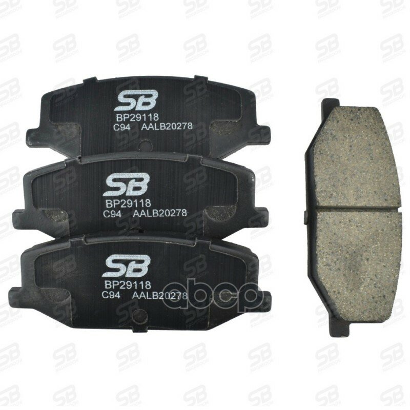 Колодки тормозные дисковые | перед | SB Nagamochi арт. BP29118