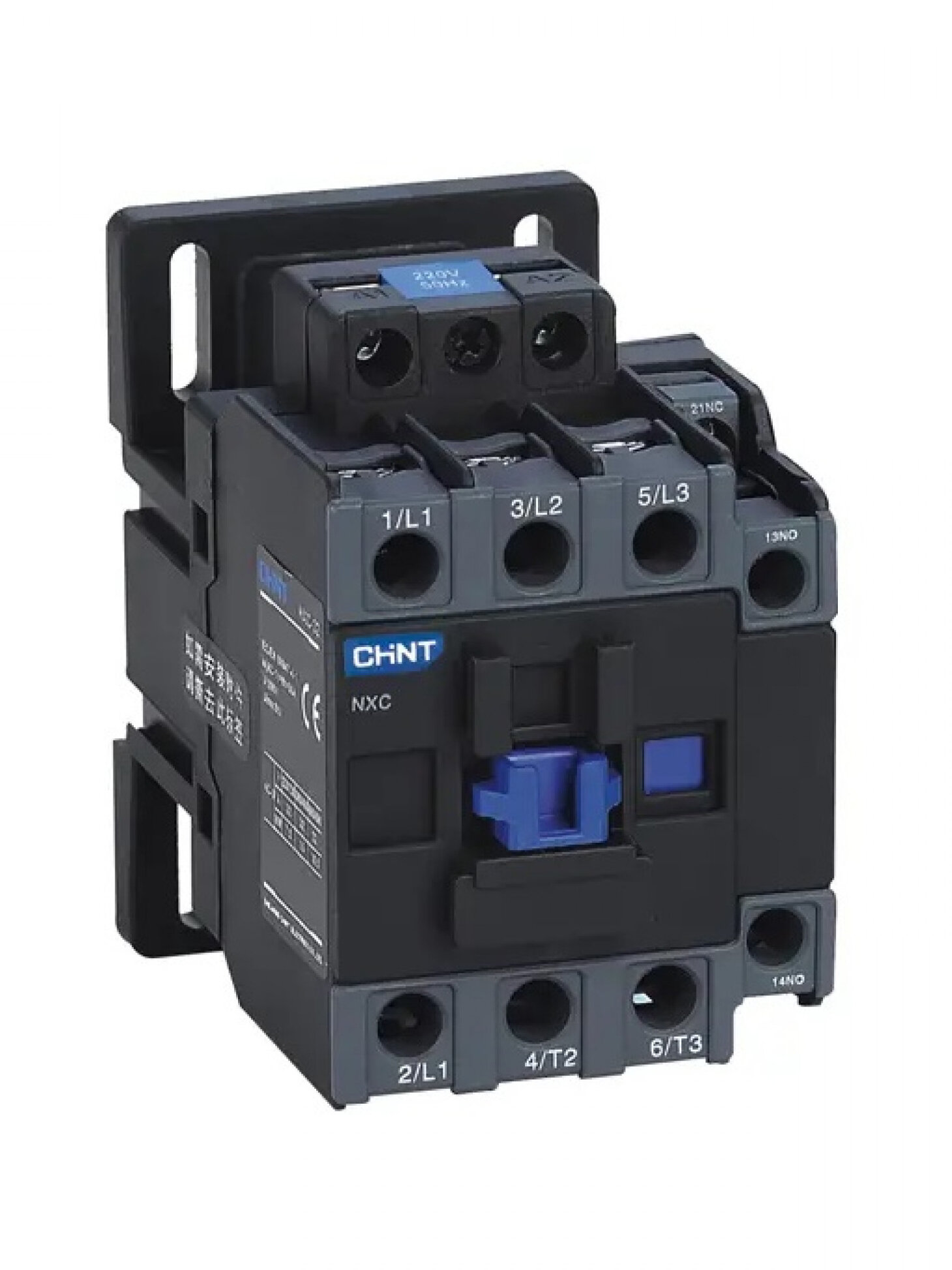 Контактор CHINT NXC-85 85А 220В/АС3 1НО+1НЗ 50Гц (R), 836816