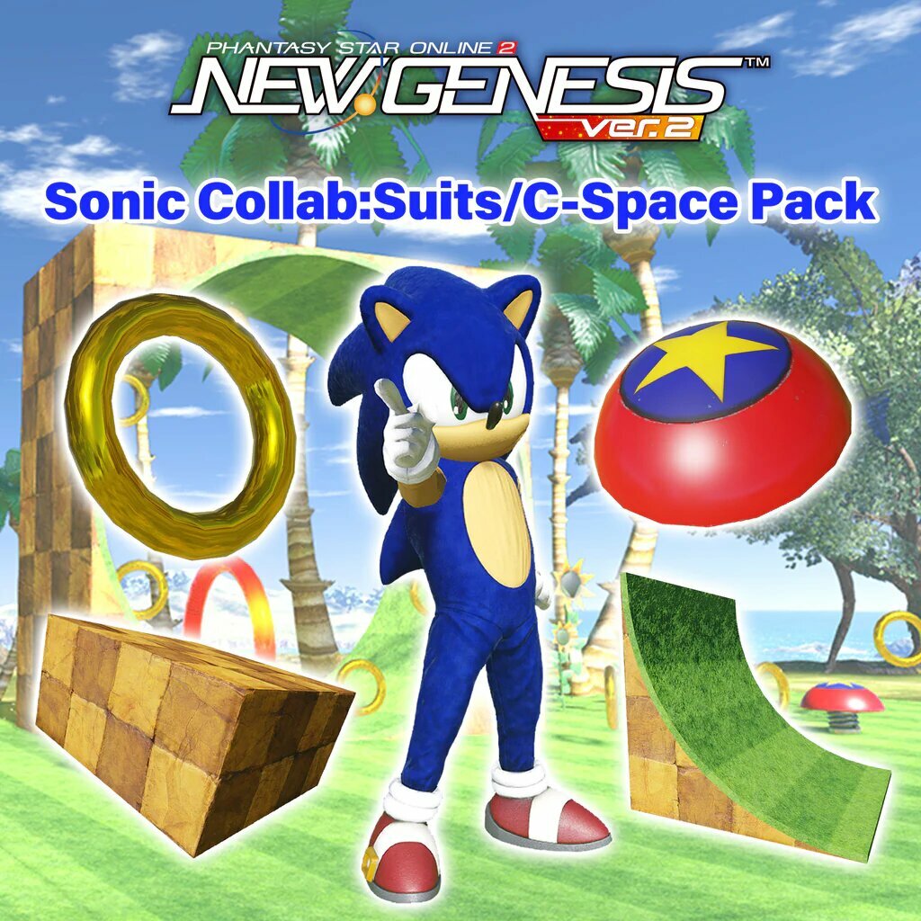 Дополнение PSO2: NGS - Sonic Collab: Suits/C-Space Pack, цифровое издание PlayStation 4, регион Индия / код пополнения баланса