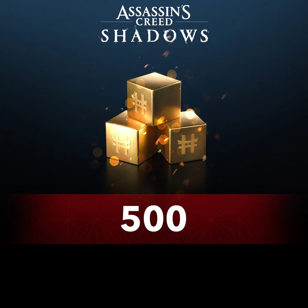 Дополнение Helix Credits Base Pack (500) - Assassin's Creed Shadows, цифровое издание PlayStation 5, регион Турция / код пополнения баланса