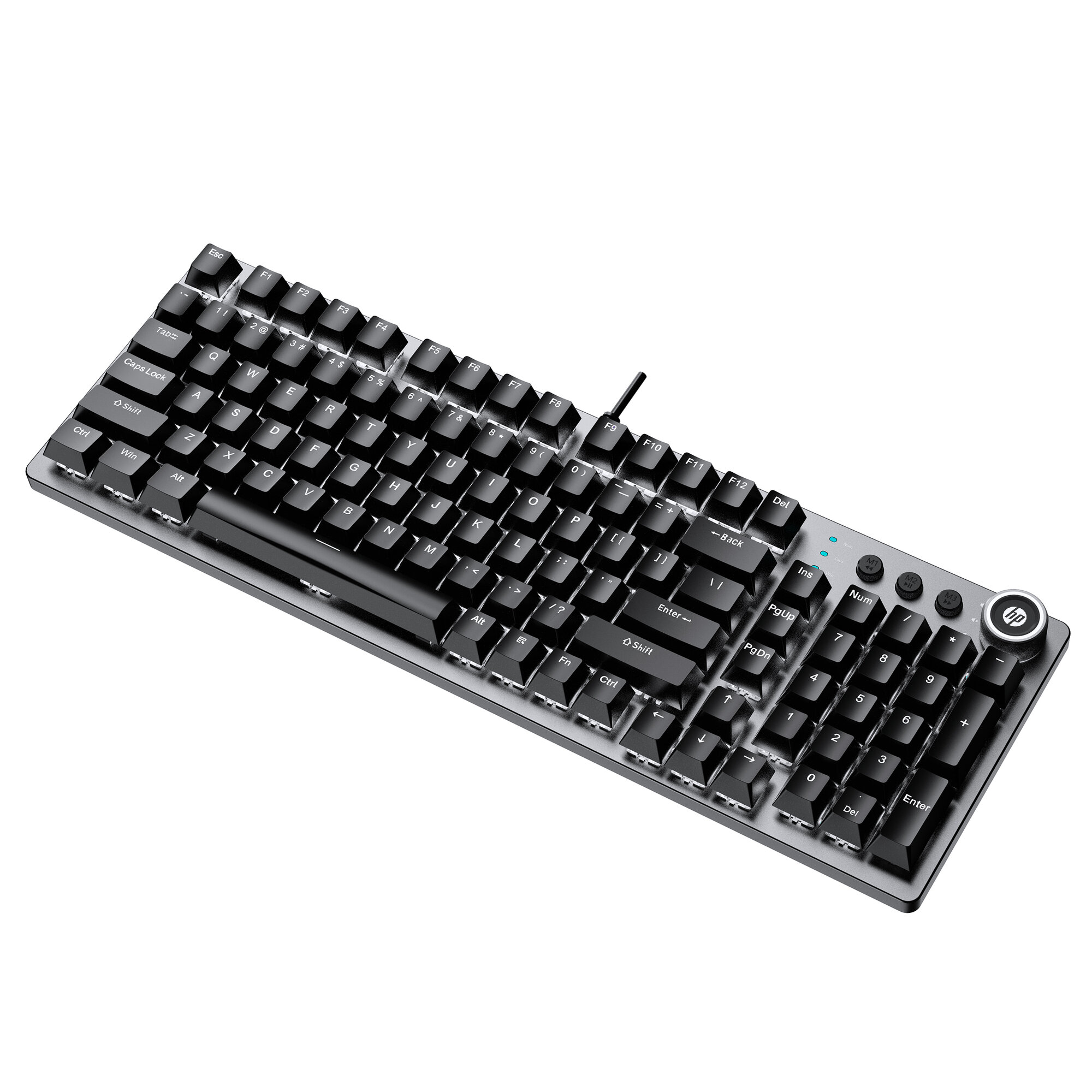 Клавиатура унисекс HP GK 100 S Black, Single Keyboard