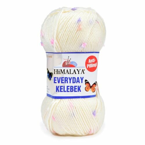 Пряжа Himalaya Everyday Kelebek 79107 (2 мотка по 100г/200м)