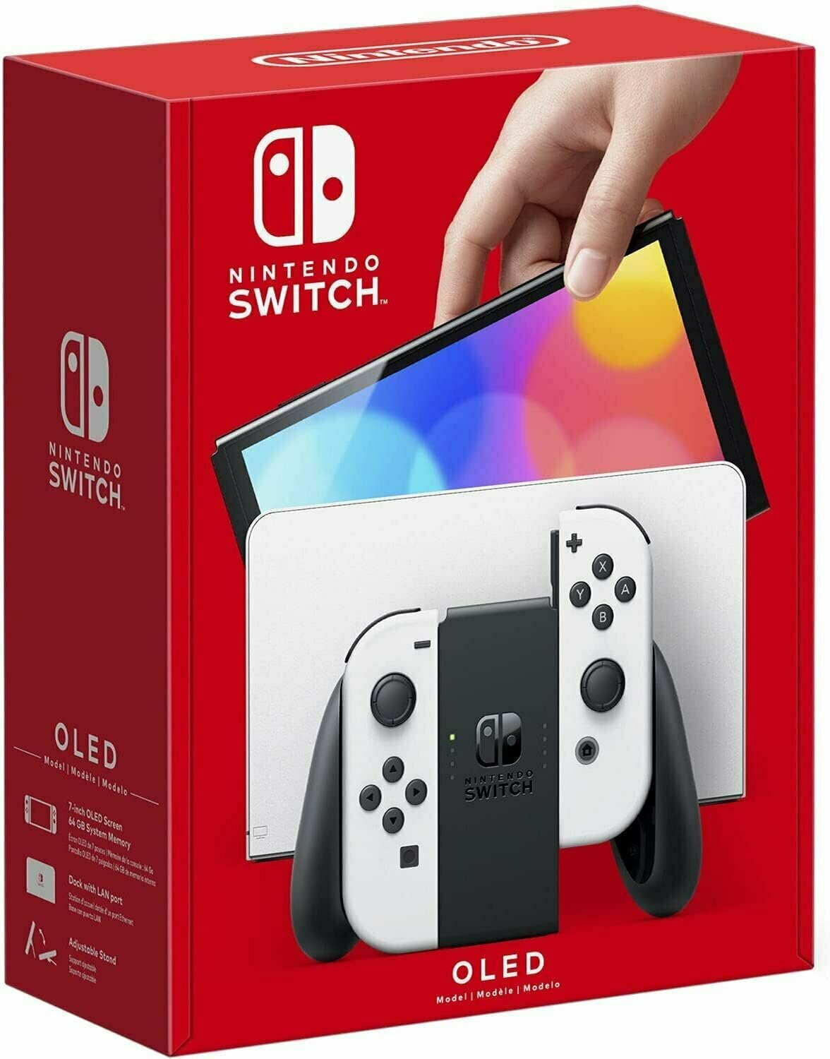 Игровая приставка Nintendo Switch - OLED Model White Белая 64 GB