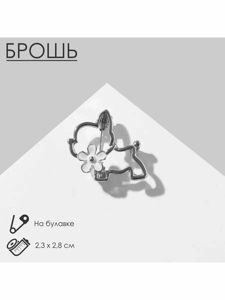 Брошь, эмаль