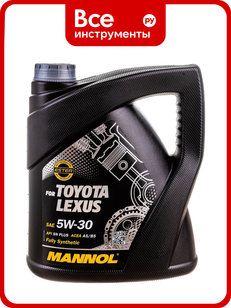 Синтетическое моторное масло MANNOL FOR TOYOTA LEXUS 5W-30 4 л 1197