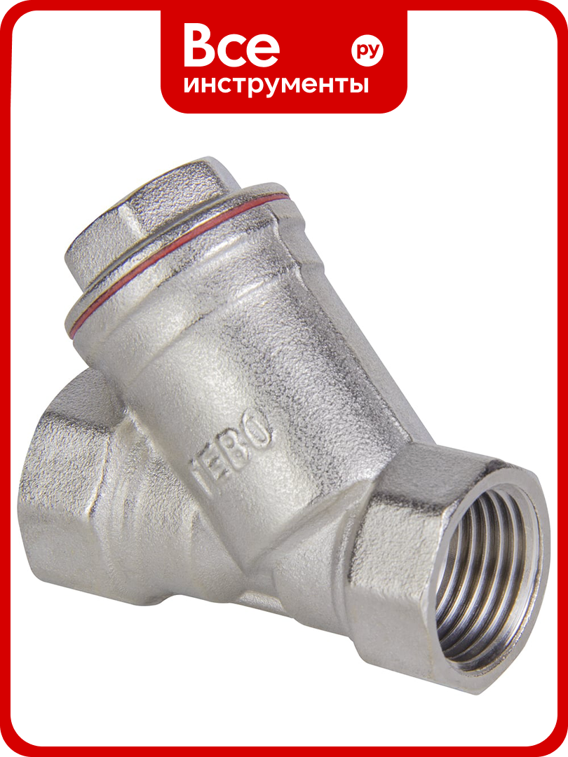 Фильтр грубой очистки TEBO ВН/ВН 3/4" 400 мкм T-Фг.801.34. CN, из горячепрессованной, горячей и холодной воды