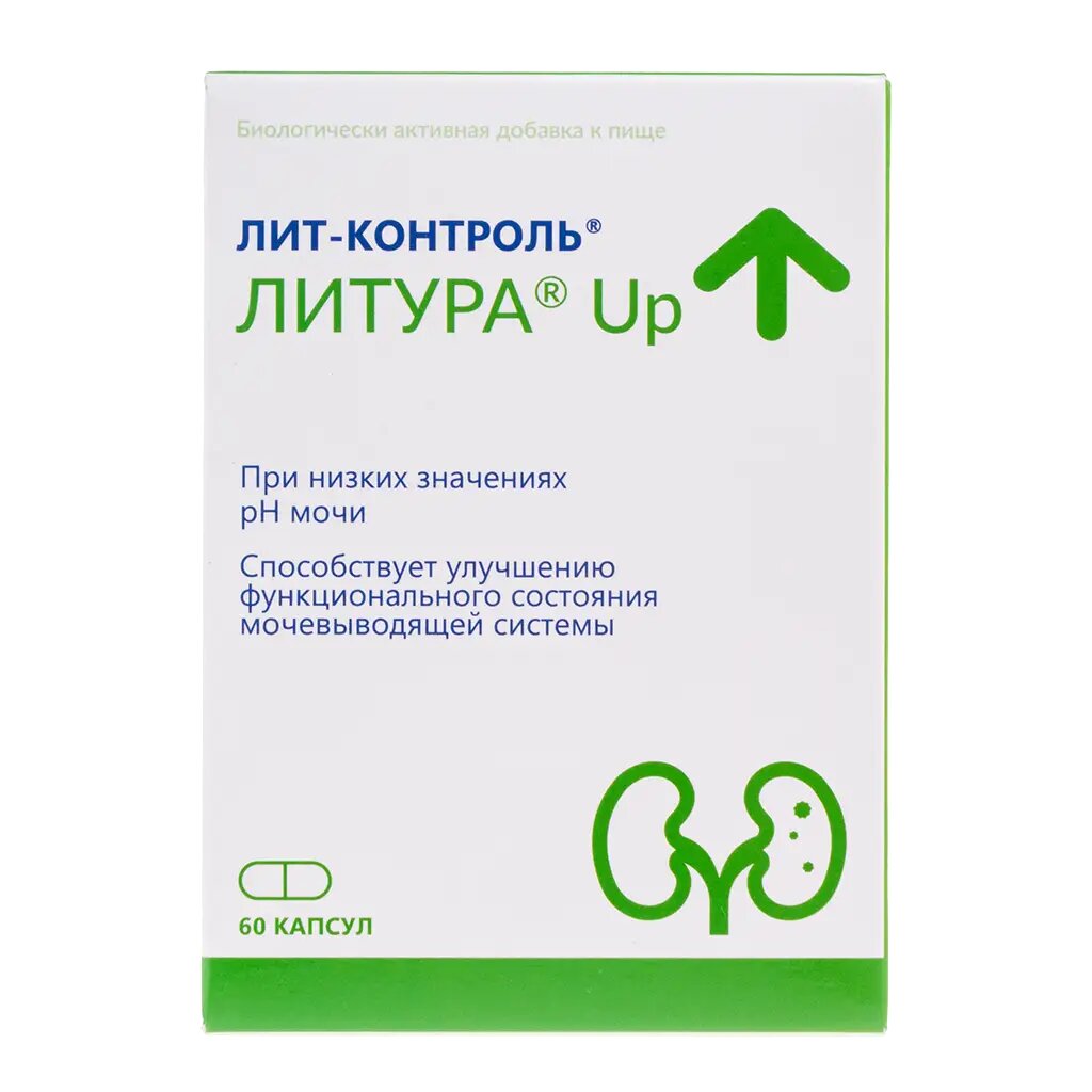 Лит-Контроль Литура Up капсулы массой 722 мг 60 шт