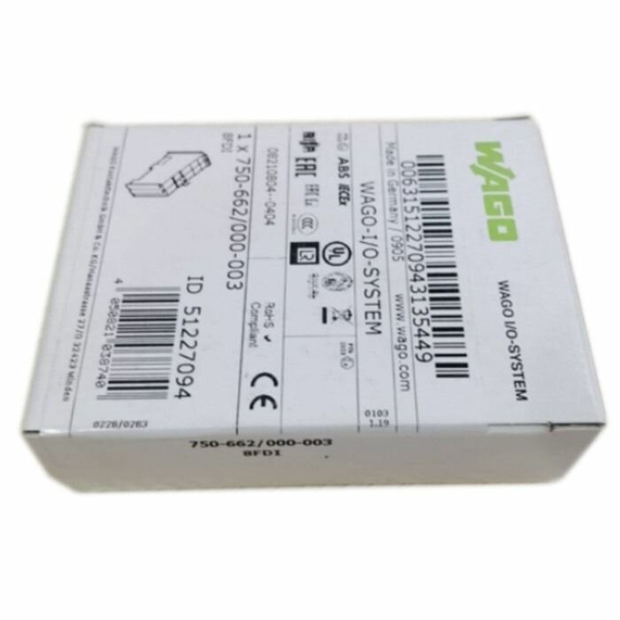 Модуль 1 PCS 750-662/000-003 module