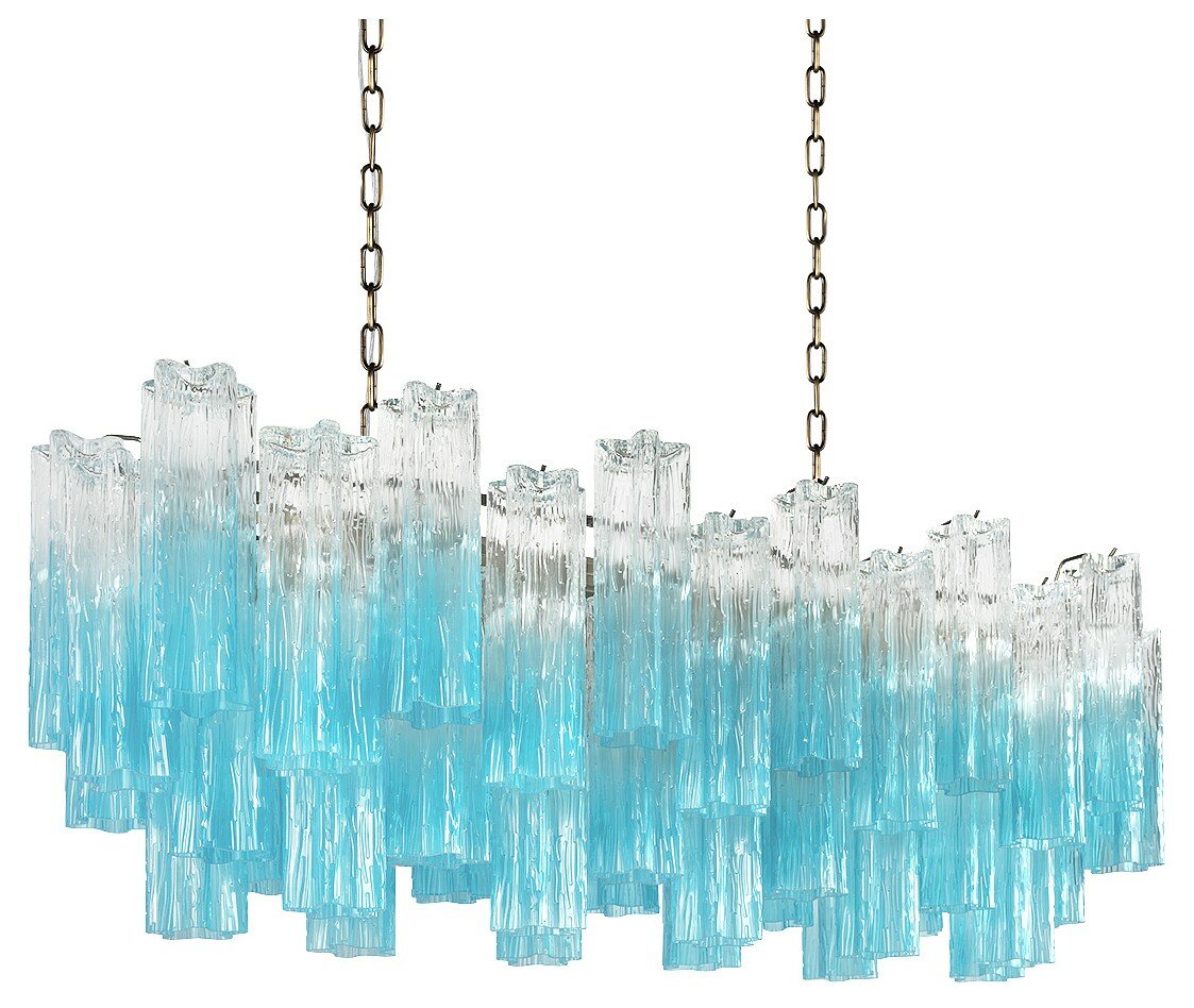 Подвесная люстра Loft it Murano 10580/1000R Clear blue