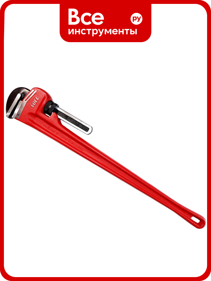 Газовый ключ VOLL Хэви Дьюти, 48", для труб D 6" 5.00048