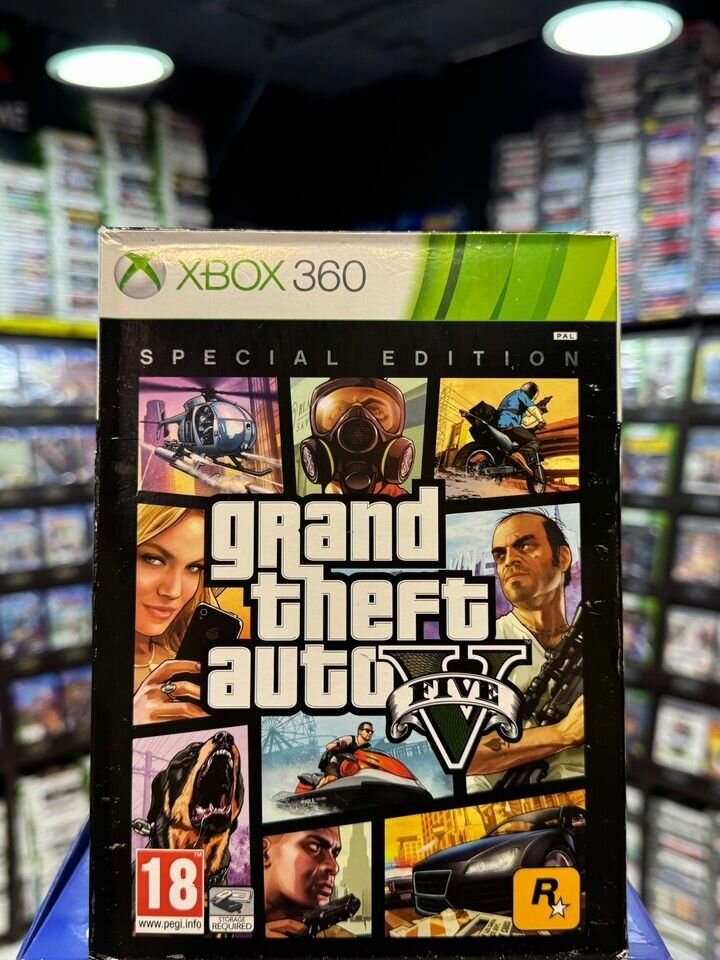 Игра GTA V Special Edition (Xbox 360) (Box)