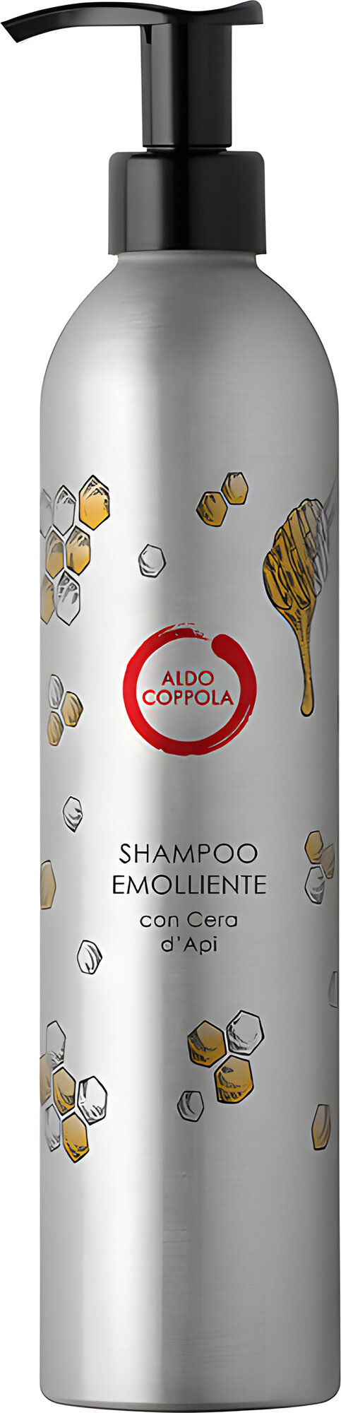 Aldo Coppola Успокаивающий шампунь с пчелиным воском 500 мл Soothing Shampoo With Beeswax 500 75+30+15ml