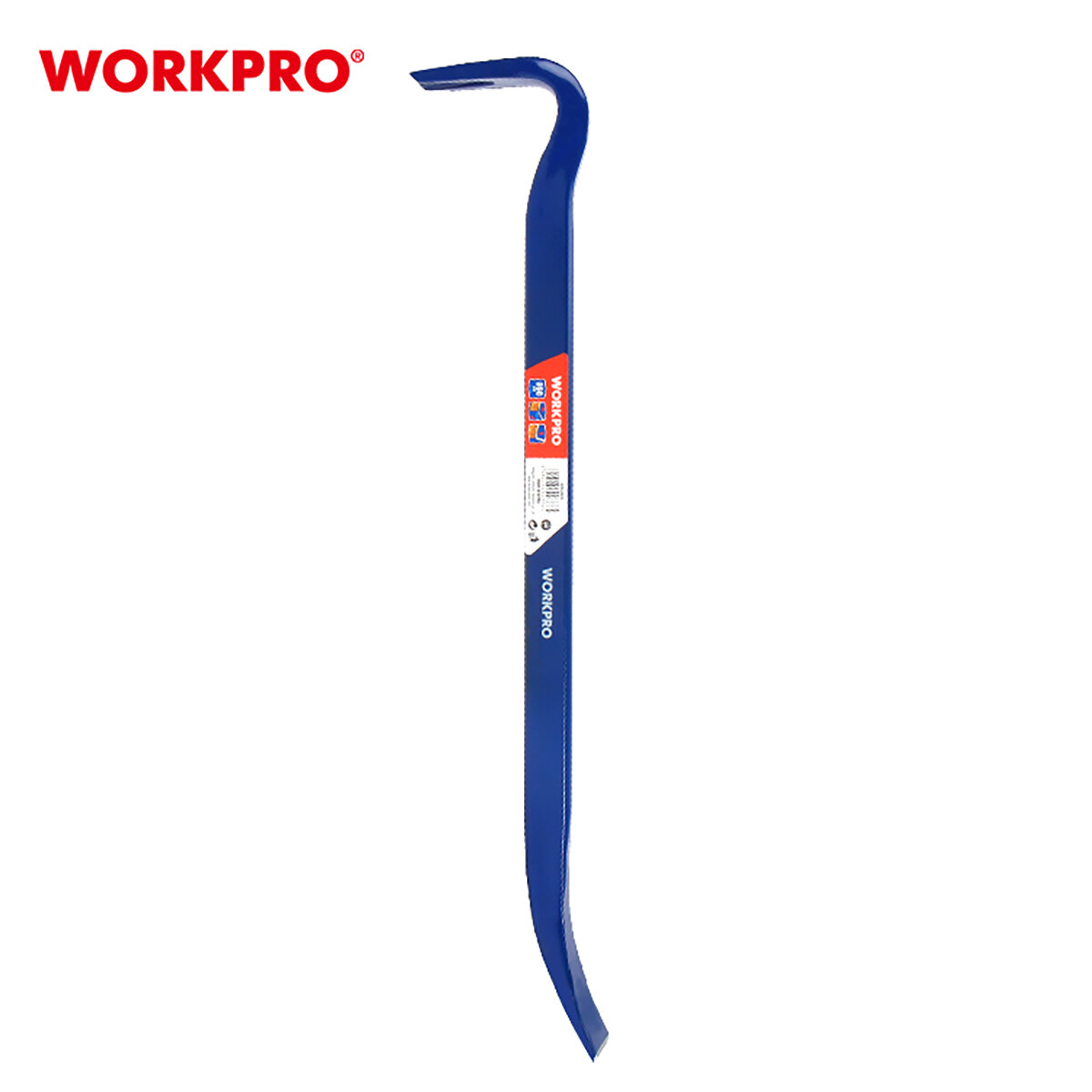 Лом-гвоздодер Workpro, усиленный, 600 мм