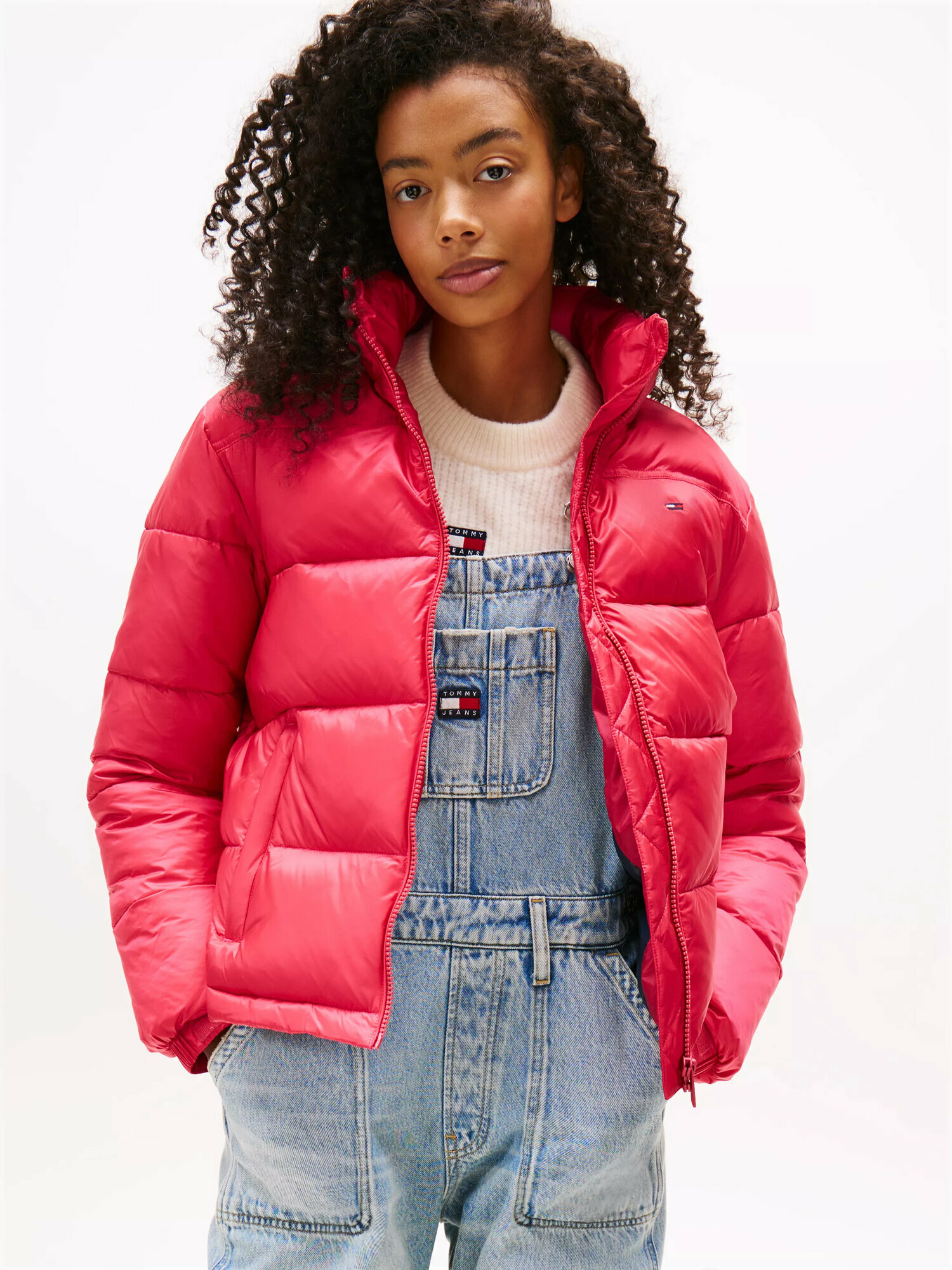 Куртка Tommy Jeans, размер XL, красный
