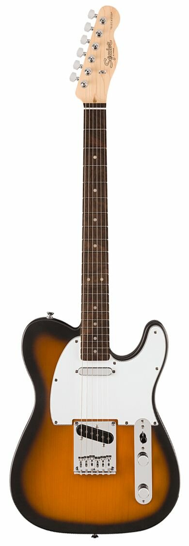 SQUIER DEBUT Telecaster LRL 2TS - Электрогитара, цвет Tone Sunburst/Санберст