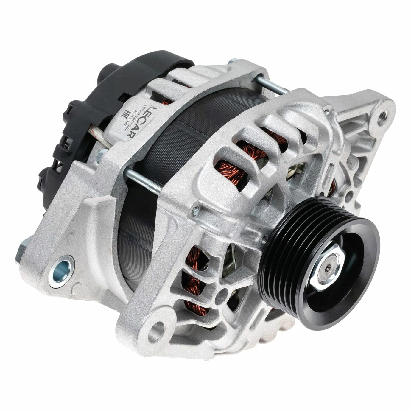 Генератор 90A, C O Hyundai Solaris 10-17, i30 07-12 Kia Rio III 11-17, Ceed 07-12 LECAR LECAR000178802