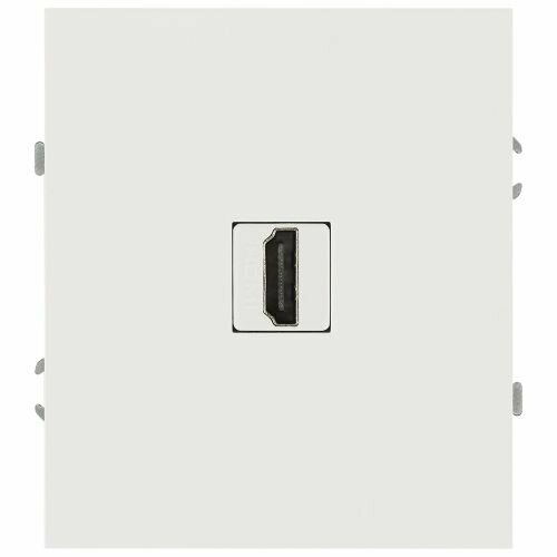 Розетка HDMI СП Arktik 16А IP20 250В бел. матов. Эра Б0070511