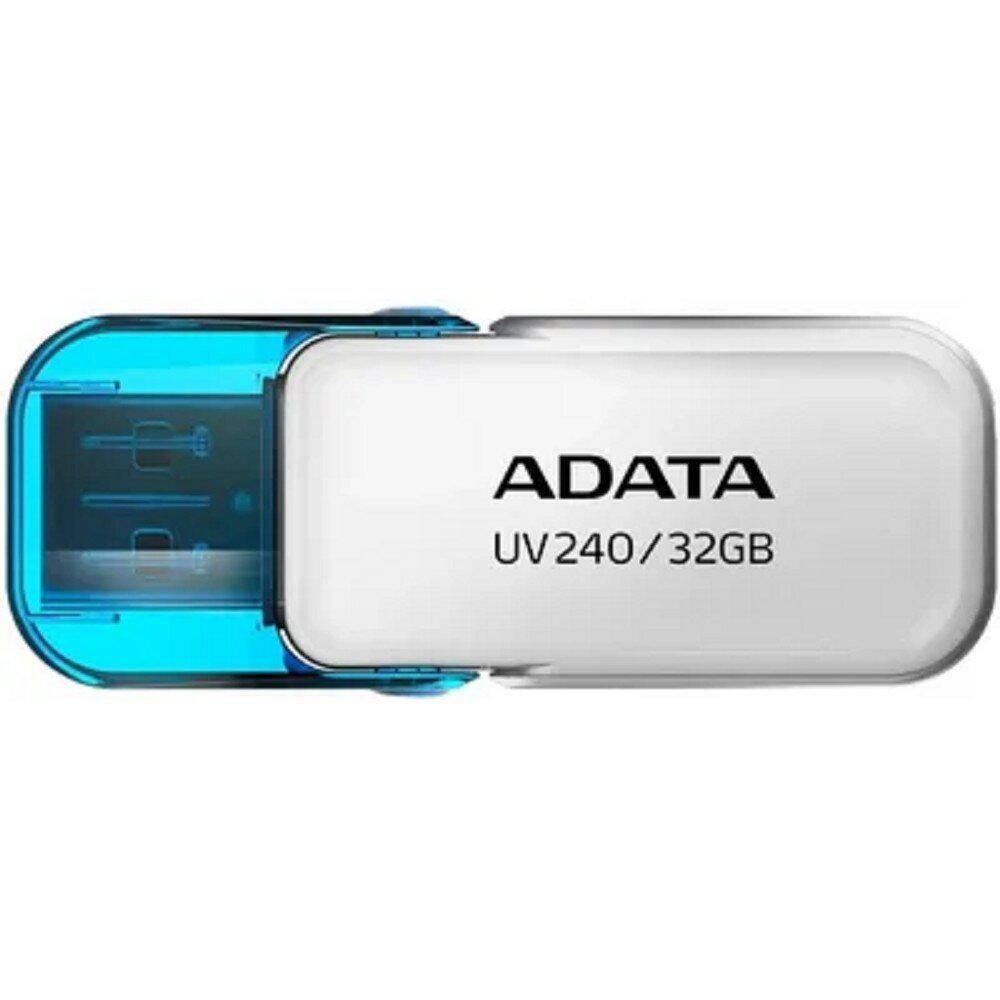 Флешка USB Flash A-Data AUV240-32G-RWH, Белый 32 ГБ