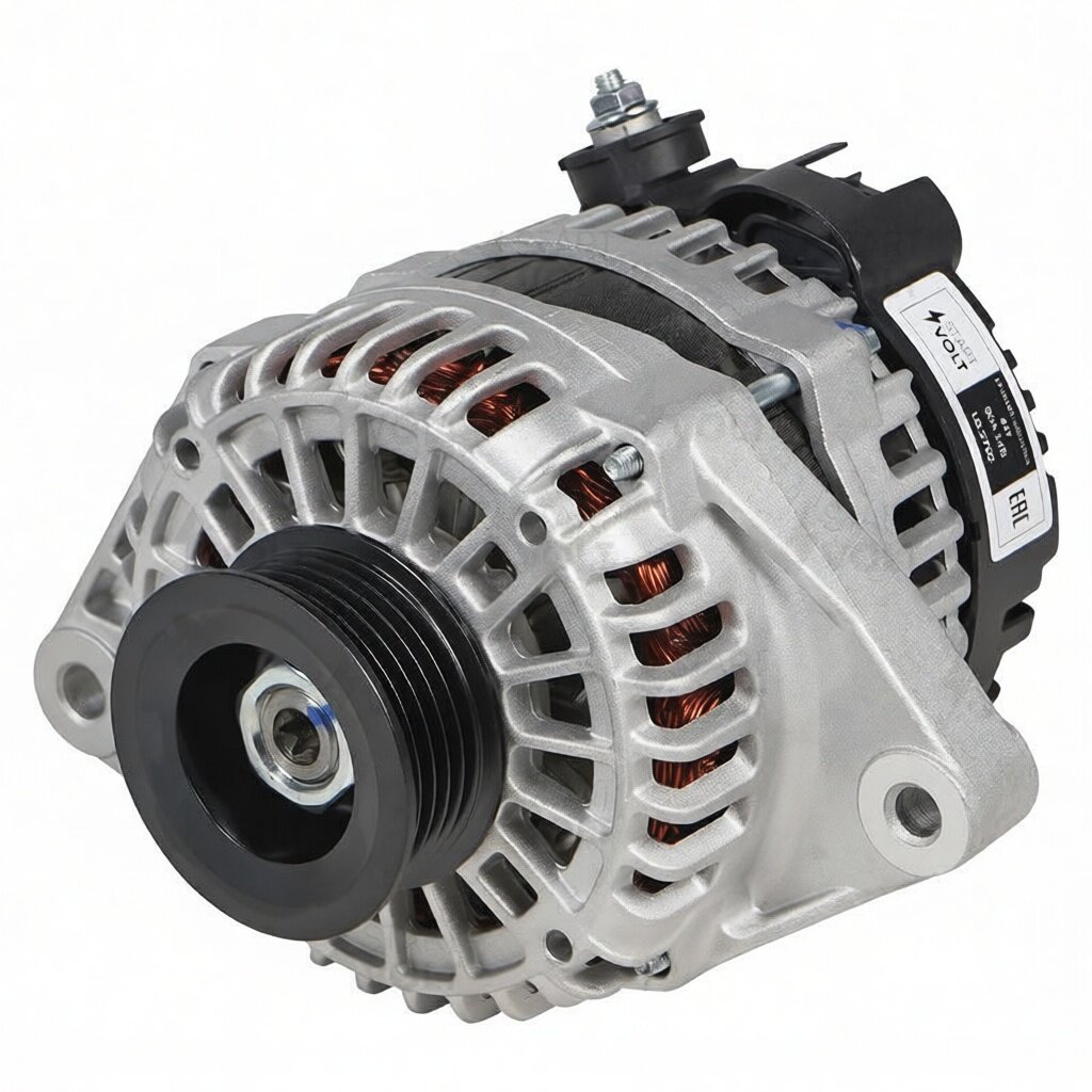 Генератор для а/м Lifan Solano (10-)/X50 (14-) 1.5i/1.6i 90A (LG 2702) STARTVOLT арт. LG2702