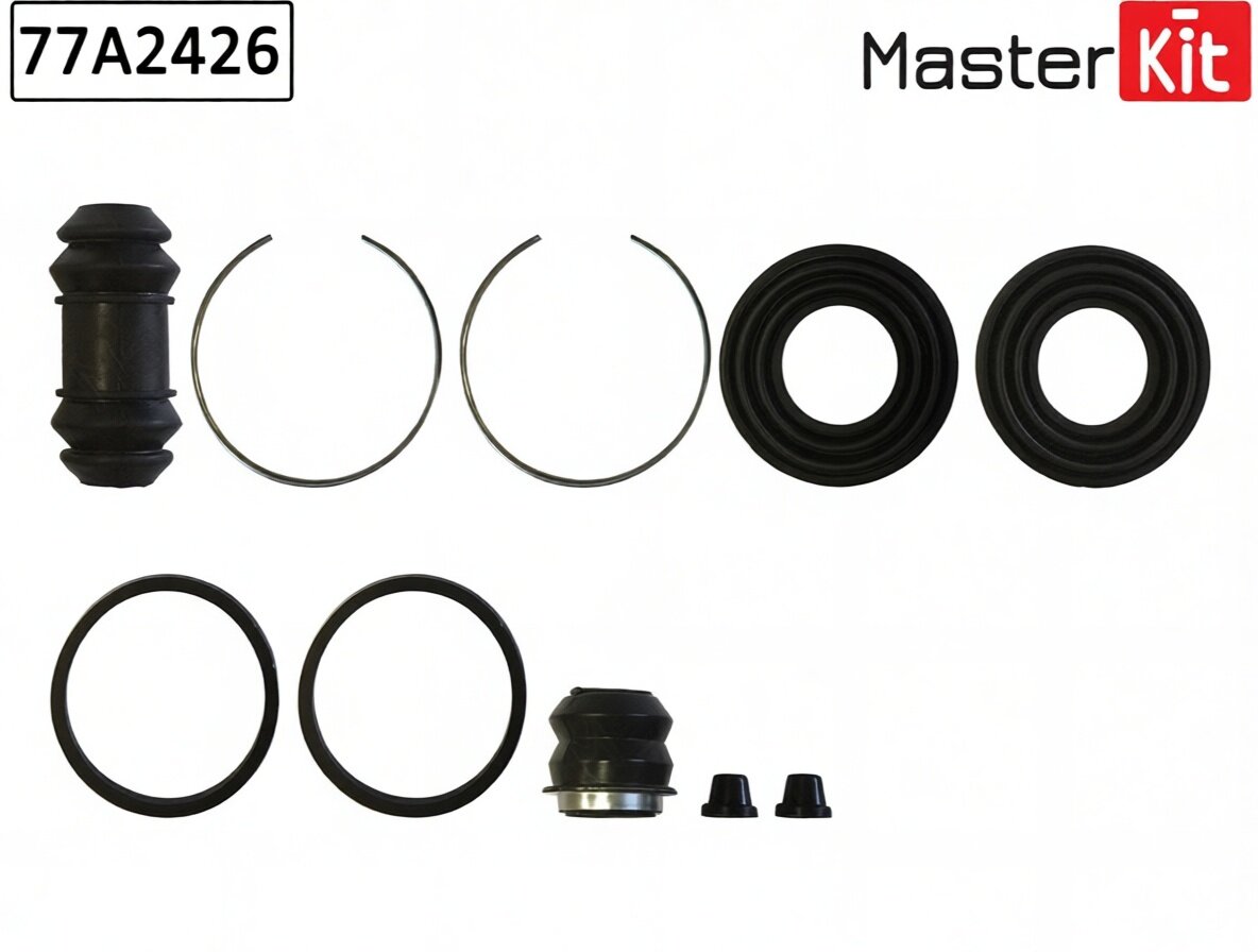 Ремкомплект тормозного суппорта TOYOTA PREVIA 05-90-07-96 77A2426 MasterKit арт. 77A2426