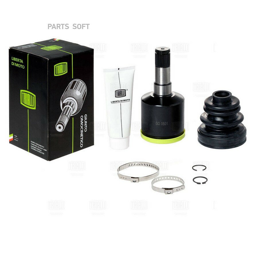 TRIALLI GO0501 ШРУС внутр. лев. для а/м Chevrolet Captiva (06-)/Opel Antara (06-) MT/AT | перед лев |