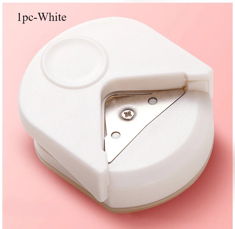 Круглый резак для бумаги Белый 1pc-White