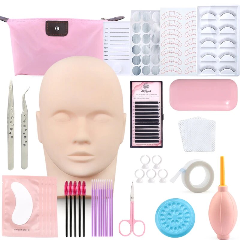 Набор для наращивания ресниц HMQ beauty 18 в 1