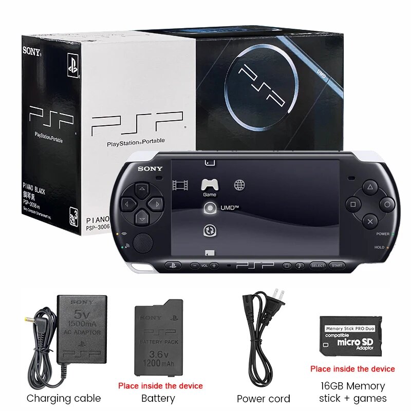 Sony PSP 3000 оригинальная портативная игровая консоль