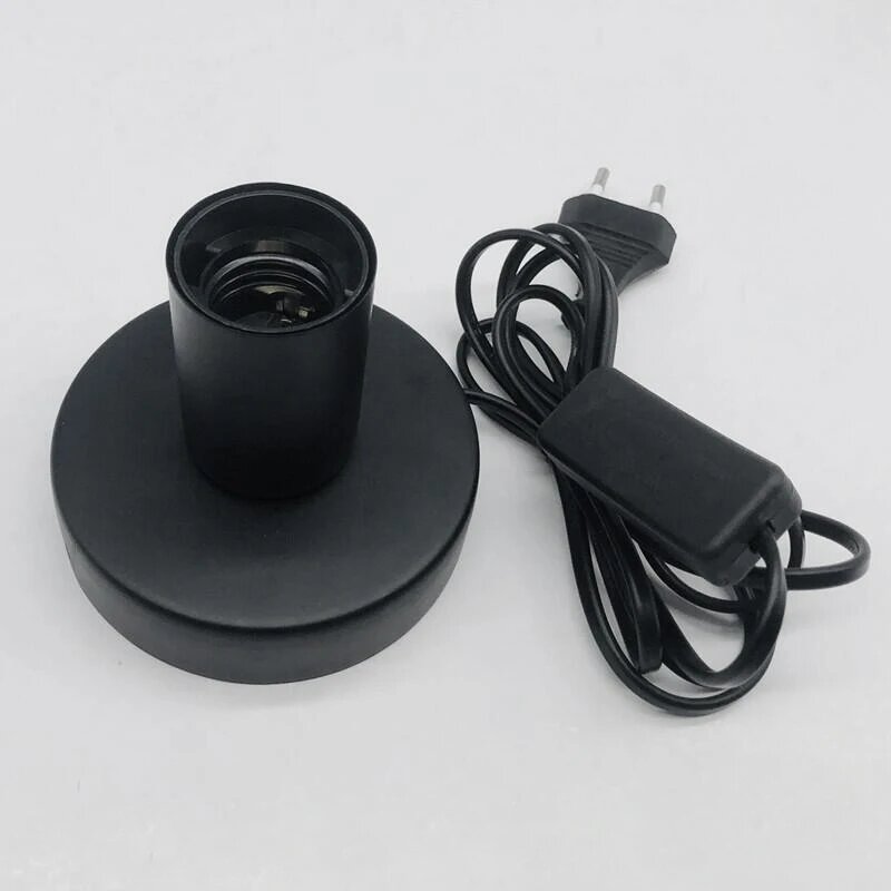 Цоколь для лампы E27, EU plug, 2 шт.
