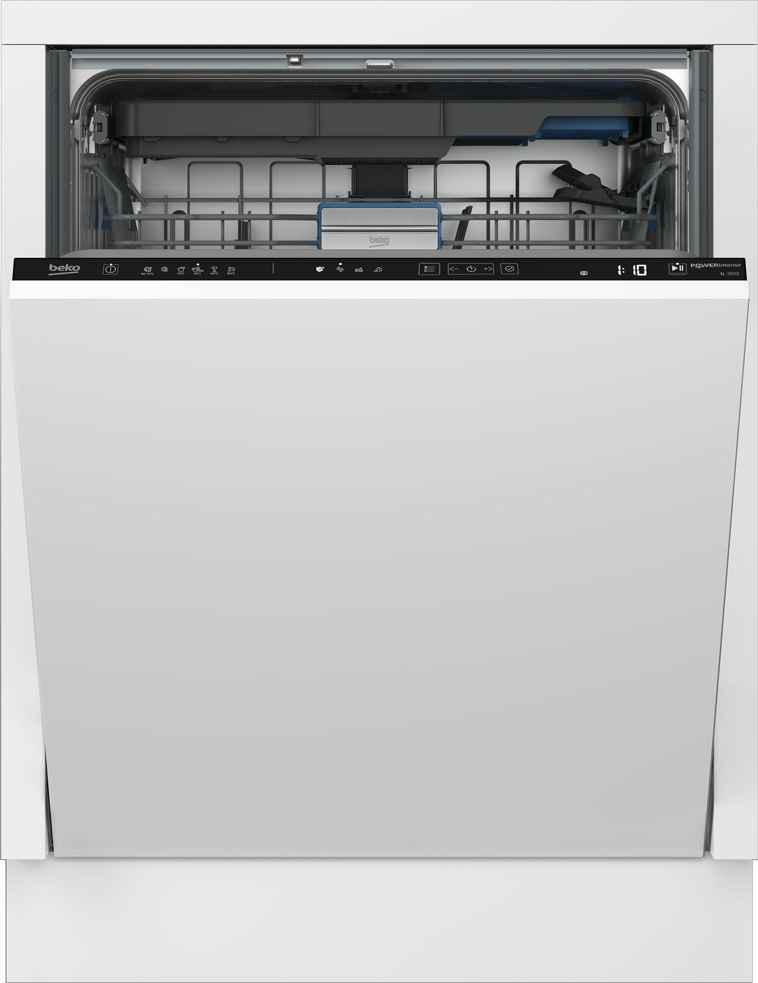 Встраиваемая посудомоечная машина Beko BDIN38531AF, третья корзина