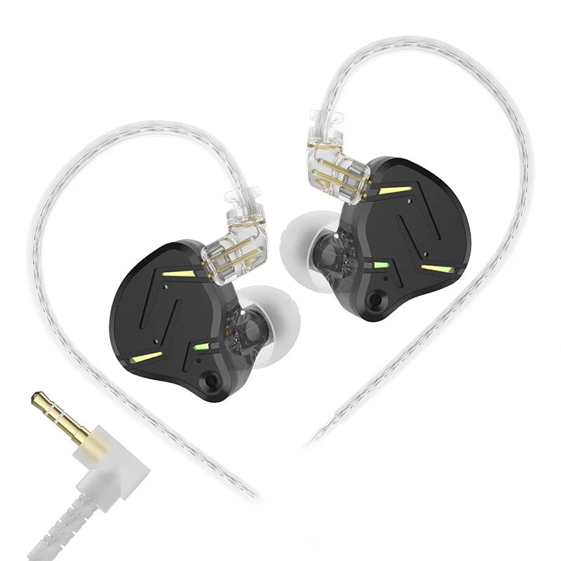 KZ ZST PRO X Black no mic проводные наушники