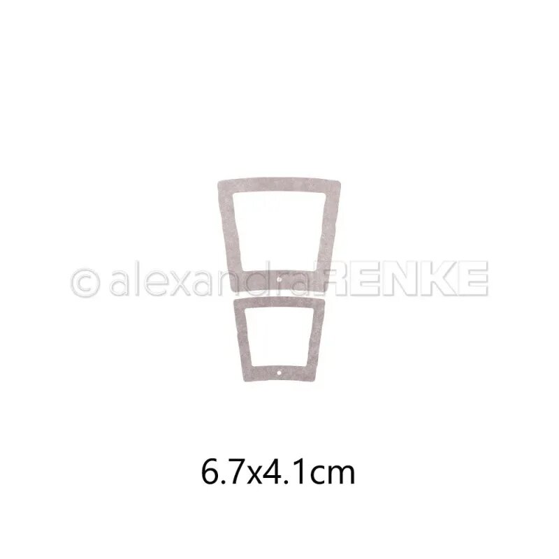Piggy Craft металлические штампы Flower Frame B-927