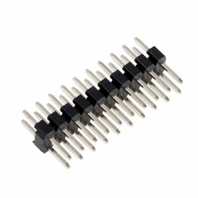 PLD-20 (DS1021-2x10), Вилка штыревая 2.54мм 2х10pin прямая / 12 штук