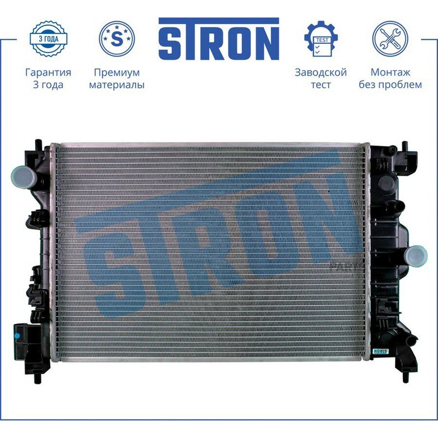 STRON STR0190 Радиатор двигателя CHEVROLET (AVEO II) 2011 - LDE ()