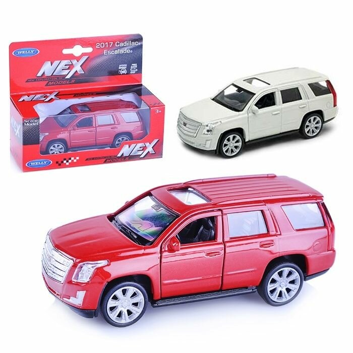 Модель машины Welly 1:38 Cadillac Escalade, в коробке (43751)