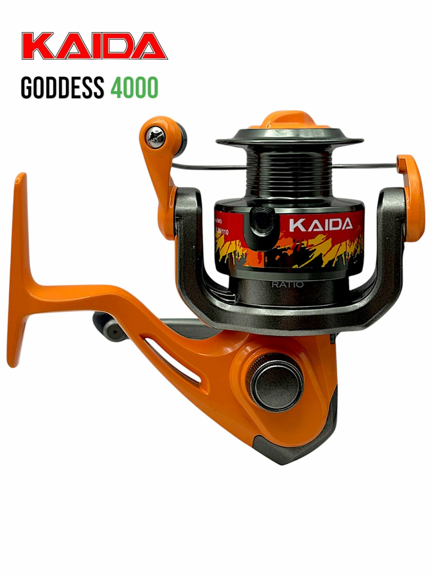 Катушка Goddess 4000 4+1 подшипников для рыбалки для спиннинга, фидера, донки кайда