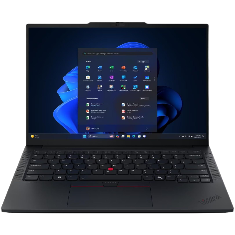 Ноутбук Lenovo ThinkPad E14 G7 14" WUXGA IPS, Core7 240H, 16GB, 512GB SSD, 48Wh, Intel Graphics, FHD+IR Cam, Intel WiFi+BT FP, BKLT KB ENG, NO OS, 1Y