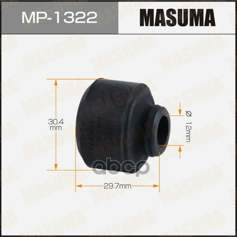 Втулка амортизатора [уп.10, цена за 1 шт.] Masuma арт. MP-1322