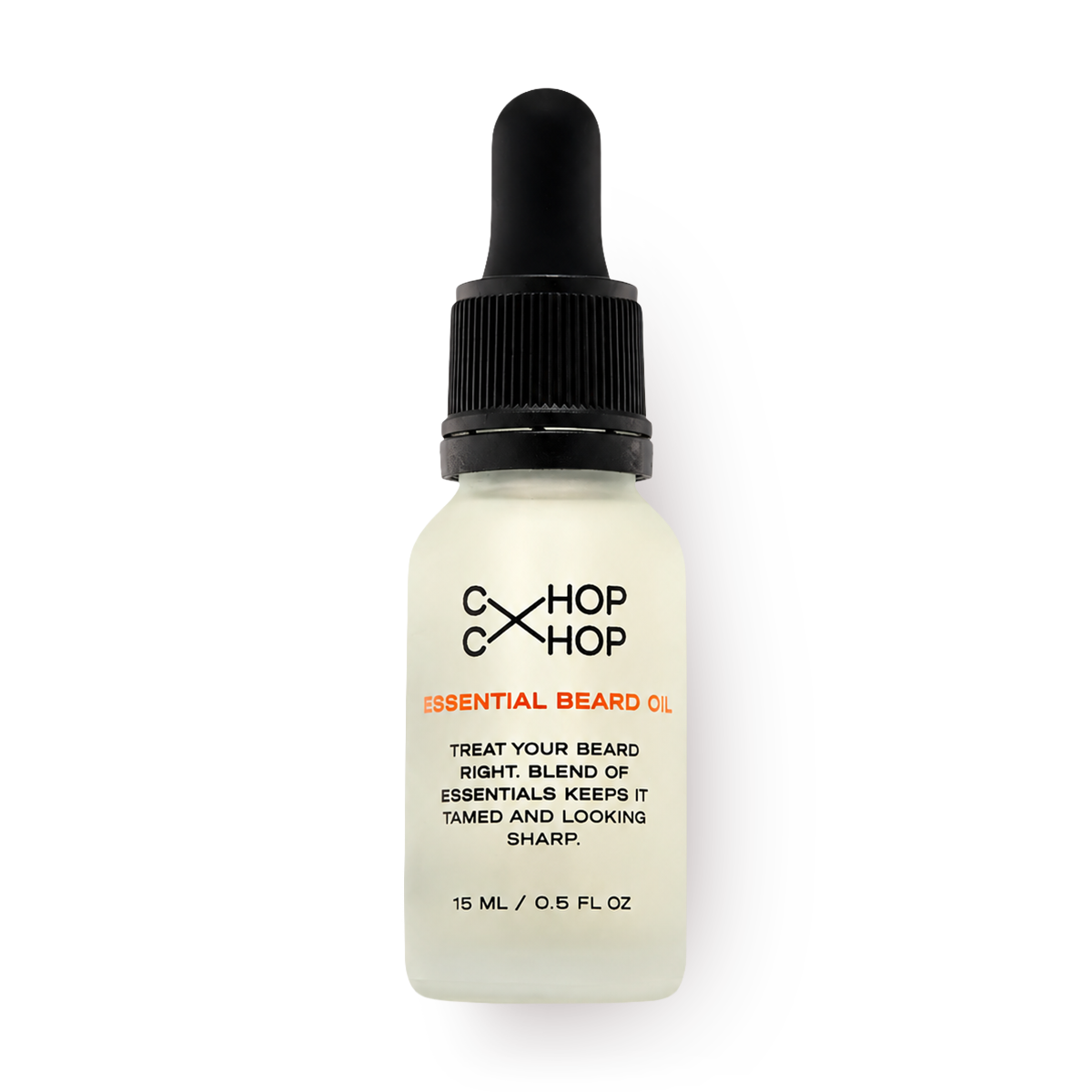 Эликсир для бороды Chop-Chop Essential, с пипеткой, увлажнение, желтый, 15 мл