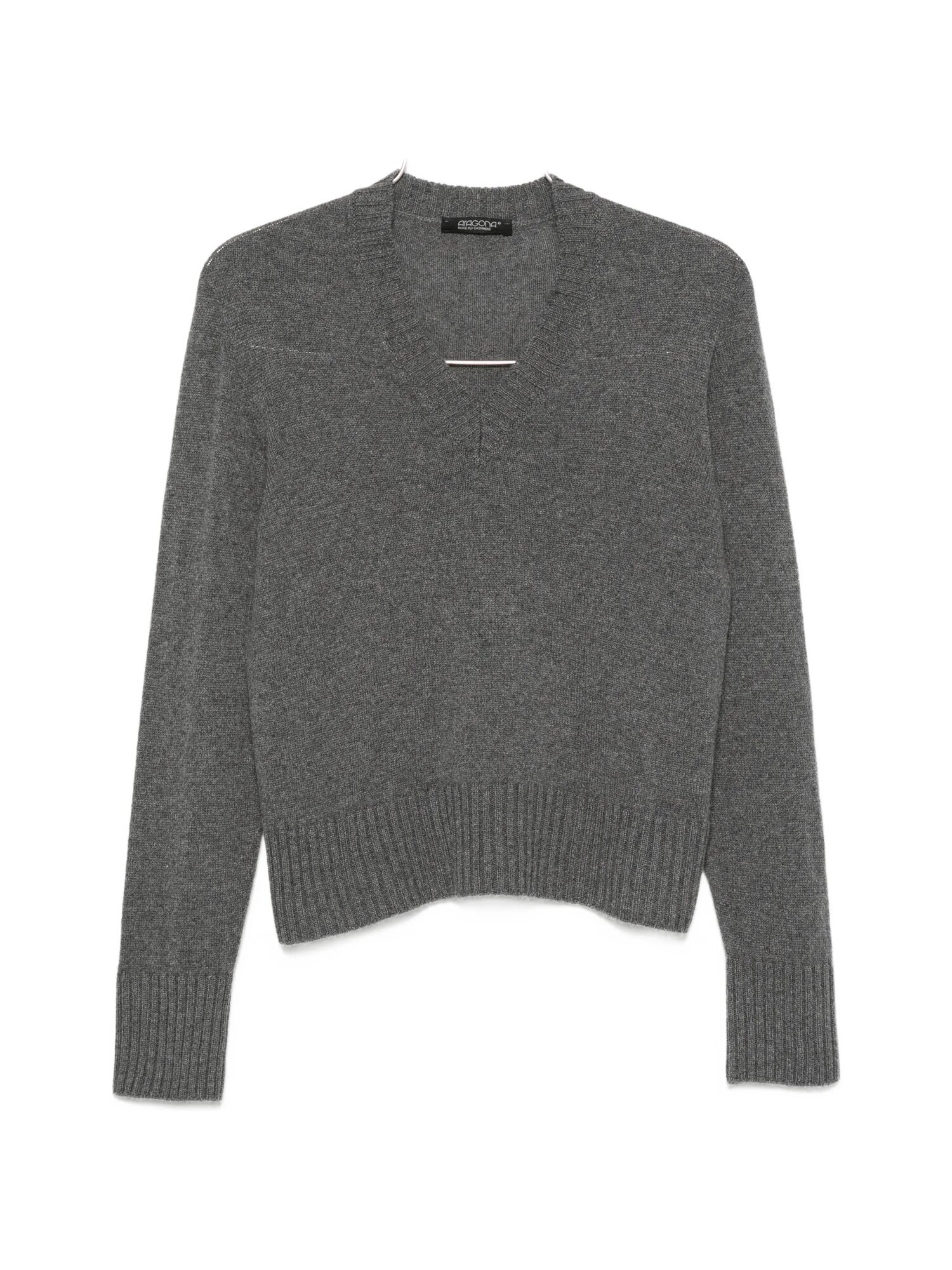 Свитер V-neck ribbed-trim sweater