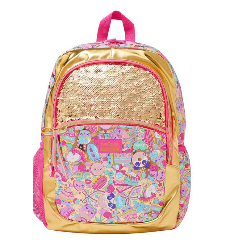Детский рюкзак Smiggle 20th Anniversary с золотыми блестками, 42x30 см